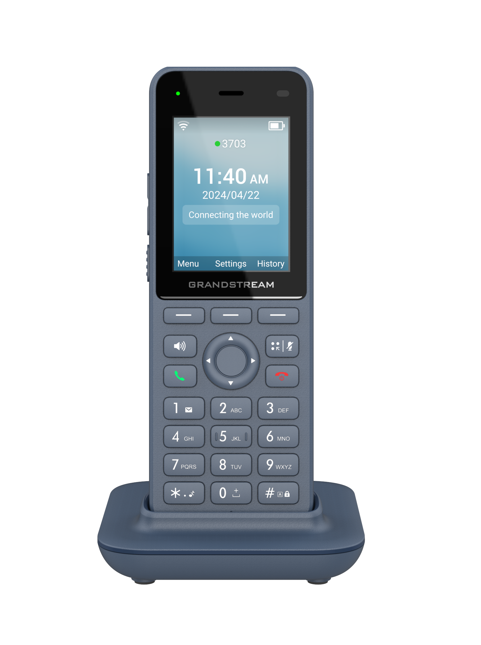 Grandstream WP826 Cordless Wi-Fi IP Phone – SecurityTech GR